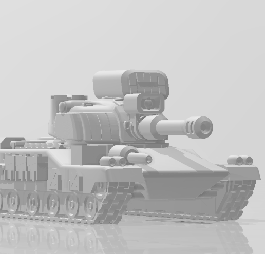 🪖 Axel Tank・ STL File for 3D printing・Cults