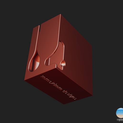 ☕ Coffee Sachet Container with Frothy holder・ STL File for 3D printing ...