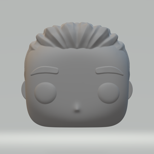STL file MAN HEAD 002 FUNKO POP 👨 ・3D printable model to download・Cults
