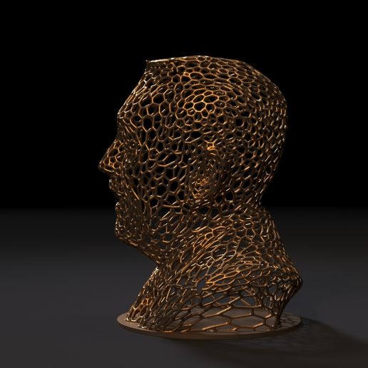👤 Walt Disney Bust・ 3D File for ・Cults