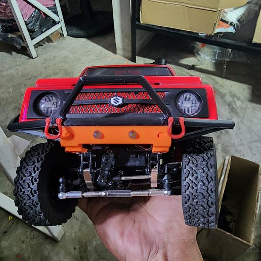 🧞‍♂️ Bumper WPL C74・ STL File for 3D printing・Cults