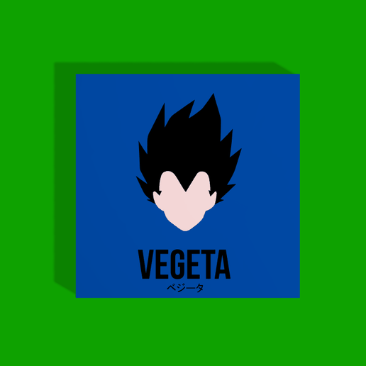 arquivo STL VEGETA DECORATIVE FRAME 🖼️ (3MF)・modelo de impressão 3D ...