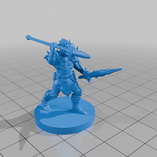 🎲 Doomguard Rot Blade (DND / TTRPG)・Free STL File for 3D printing・Cults