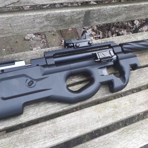 ⚽ Artemis Snowpeak SPA PP750 Bullpup Stock MkIII・ STL File for 3D ...