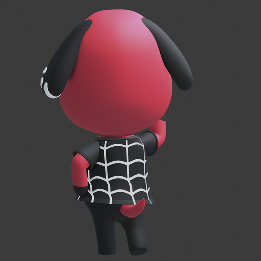 🍒 Animal Crossing Cherry Figurine Miniature・ STL File for 3D printing・Cults