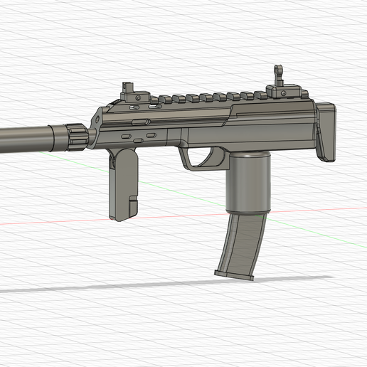 STL file Mp7 for minifigure 🔫 ・Template to download and 3D print・Cults