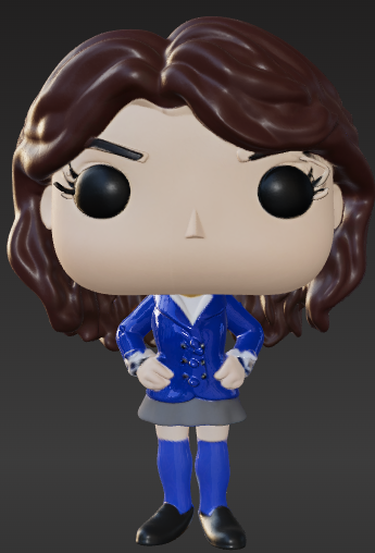 👾 "Veronica Sawyer - Heathers Funko Pop Style 3D Model | Cult Classic ...
