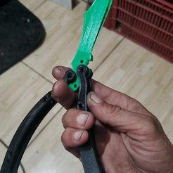 Imprimible en 3D CS:GO Cuchillo mariposa (no necesita tornillos) - Balisong trainer • hecho con ...