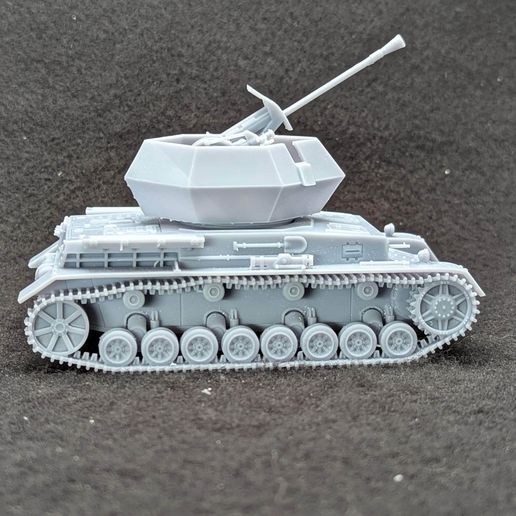🇩🇪 Flakpanzer IV “Ostwind” (3.7cm Flak 43) (Germany, WW2)・ 3D File for ...