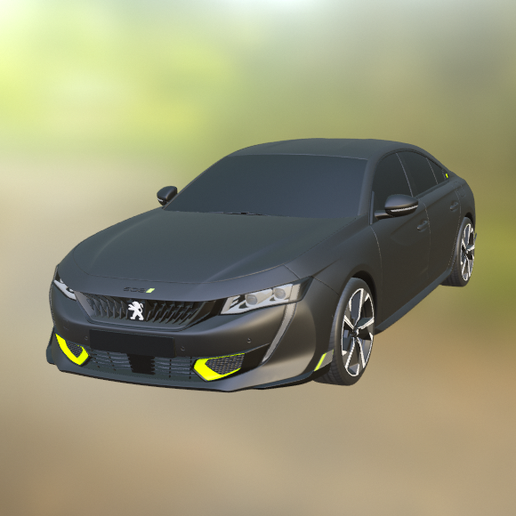 🚙 Peugeot 508 2021・ 3D File for 3D printing・Cults