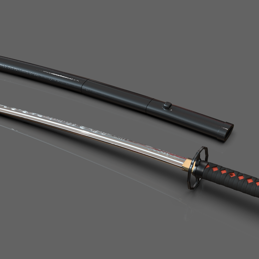 🗡️ Katana・ OBJ File for ・Cults