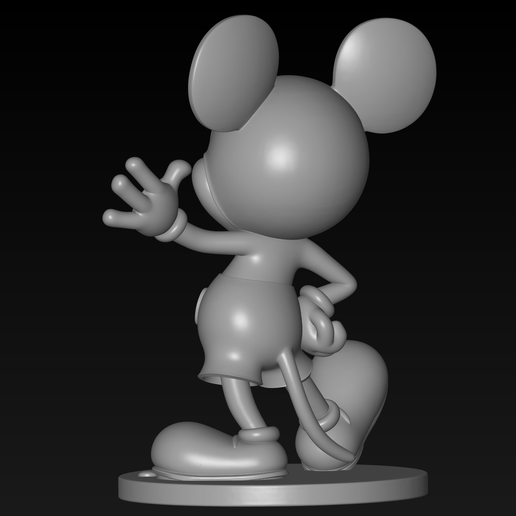 📁 high quality stl file disney mickey mouse model for 3d printing・ STL ...