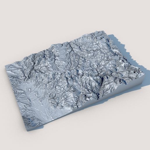⛰️ Terrain 2・ STL File for 3D printing・Cults