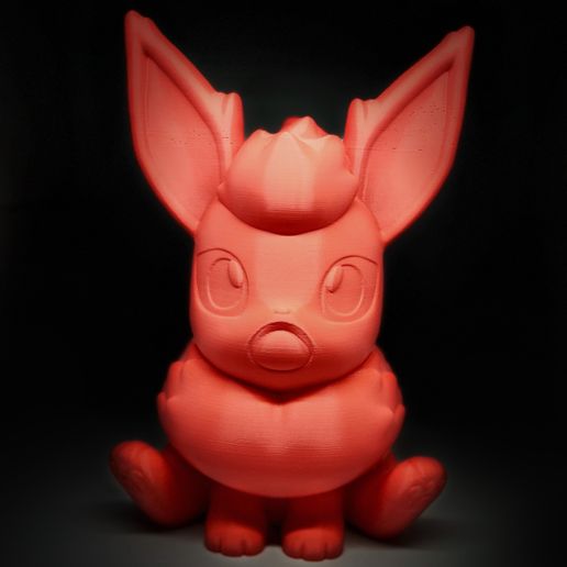 3D printable POKEMON - FLAREON (EASY PRINT NO SUPPORT)・Cults
