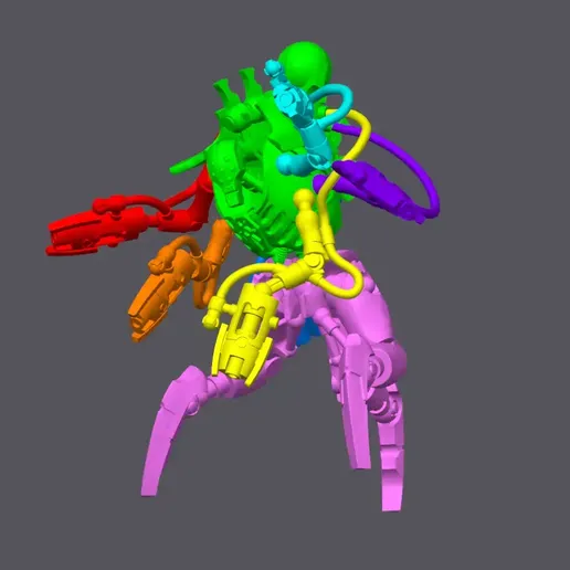 3D file Sunday Sales: Multi Arms 🎲 ・Model to download and 3D print・Cults