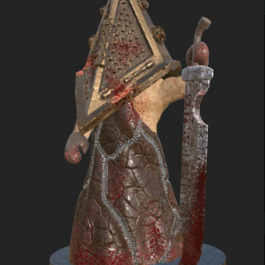 🦸 Pyramid Head, Silent Hill・Free 3D File for 3D printing・Cults