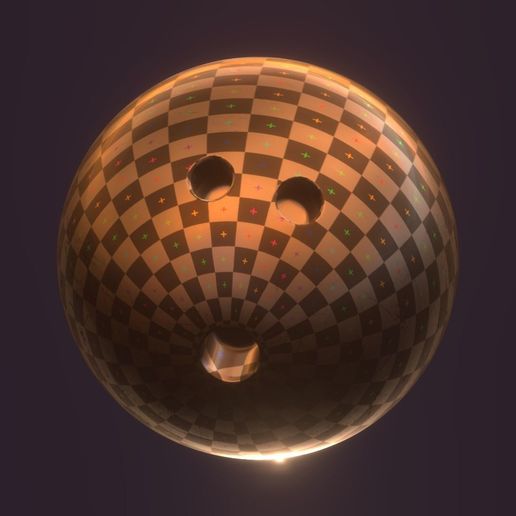 🎳 Bowling Ball・ STL File for 3D printing・Cults
