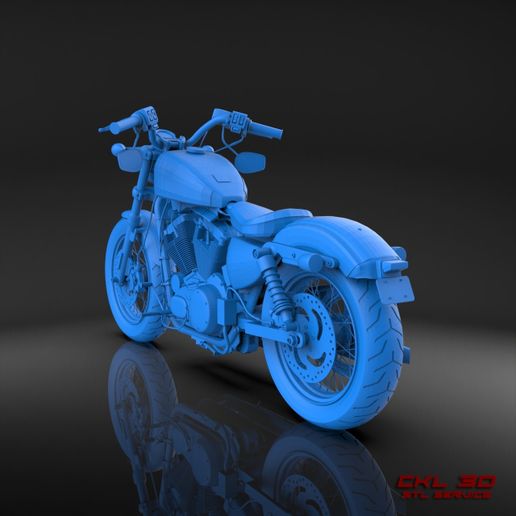 STL file Harley Davidson Sportster 48 2015 STL PRINTABLE 🏍️ ・Model to ...