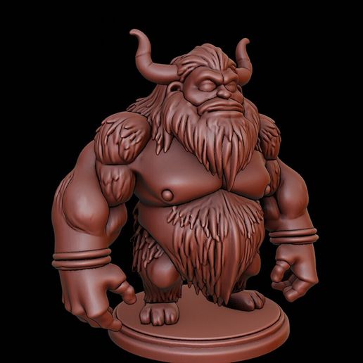 3D file Yeti Beast Bust 👤 ・3D printing template to download・Cults