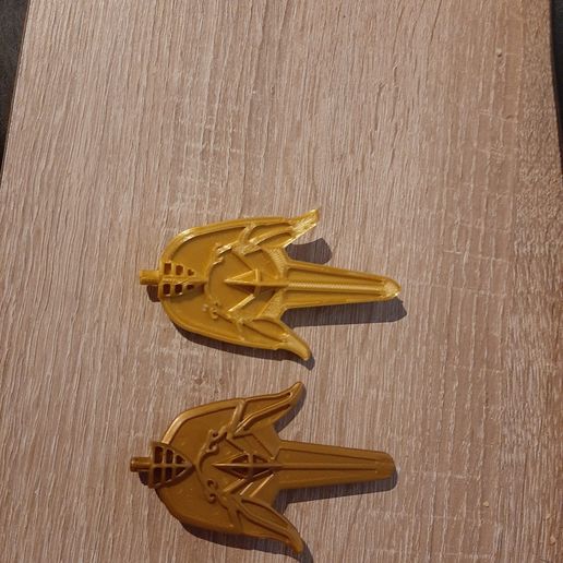 🔱 Power Rangers Pterodactyl Firebird Thunderzord Trident Tail・ STL File ...