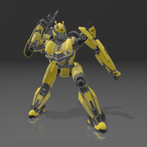 Archivo 3D gratis Transformers Bumblebee heavy mod with poses 🤖 ・Objeto ...