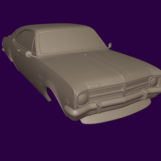 🚗 RC BODY 1968 HK MONARO HOLDEN KINGSWOOD・ STL File for 3D printing・Cults