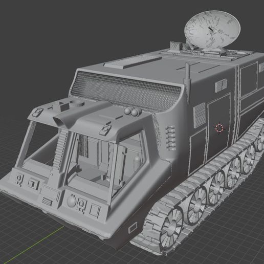 🛸 U.F.O. Shado Mobile command・Free 3D File for 3D printing・Cults