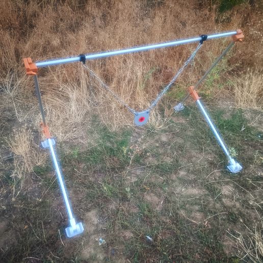 🔫 Folding target stand for precision shooting・ 3D File for 3D printing ...
