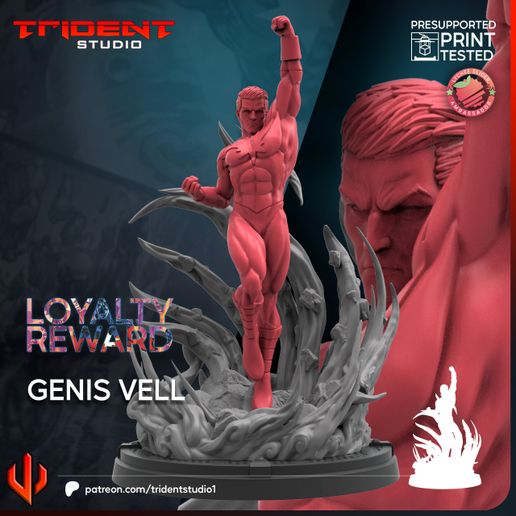 🎲 GENIS VELL・ 3D File for 3D printing・Cults