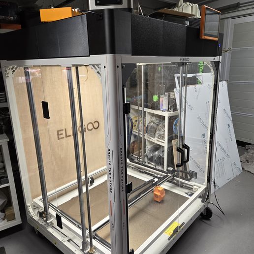 🍊 ENCLOSURE ELEGOO ORANGE STORM GIGA V3.4・ 3D File for 3D printing and ...