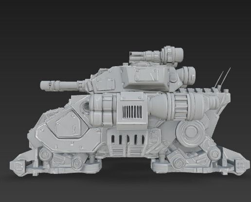 🪖 3D Printable Iron Oath 'Goliath' Heavy Assault Tank – Futuristic ...