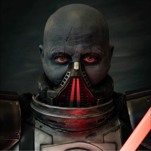3D print Darth Malgus mask - Star Wars • made with Saturn・Cults