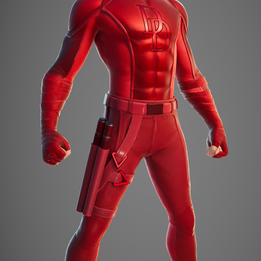 STL file Daredevil Low Poly 👨 (OBJ)・3D print design to download・Cults