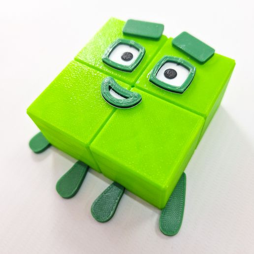 🔢 Number Blocks Characters 1.2.3.3.4.5 Numberblocks・ 3D File for 3D ...