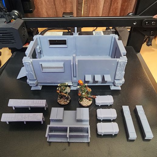 Free 3D file Mobile Command Outpost (Updated) 🎲 ・3D printer design to ...