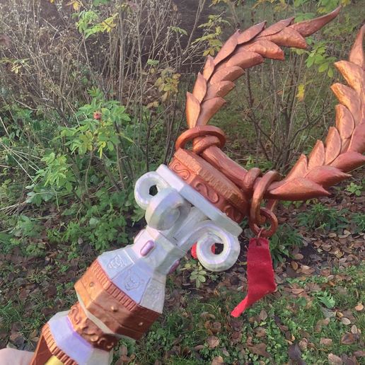 🎭 Hunting Staff Real Size 150 cm・Free STL File for 3D printing・Cults