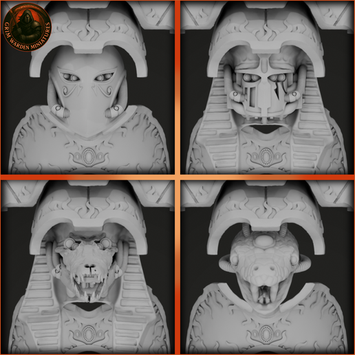 🤖 Sorcerers of the Cyclops Mech Armor Bundle・ 3D File for 3D printing・Cults