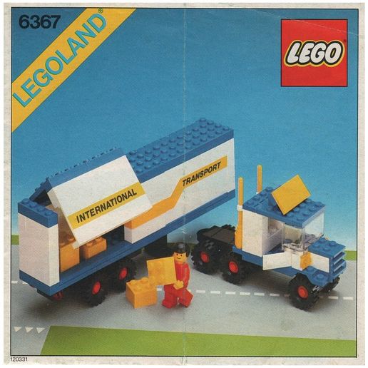 🚚 3D parts set LEGO 6367・Free 3D File for 3D printing・Cults
