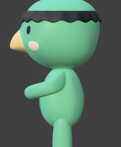 Archivo STL gratis Kappa Chibi 🎃 ・Objeto de impresión 3D para descargar ...