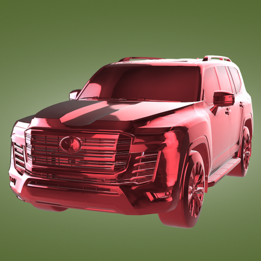 Archivo OBJ Toyota Land Cruiser ZX 2022 🚗 ・Modelo de impresión 3D para ...