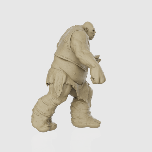 ⛰️ Mountain Troll Harry Potter Fan Art Fixed Solid 20 cm・ STL File for ...