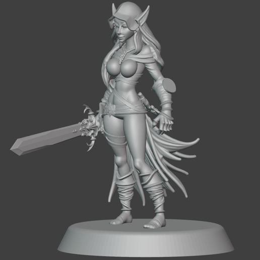 drow warrior female