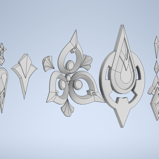 🎭 Genshin Impact - Sandrone Clothing Accessories・ STL File for 3D ...