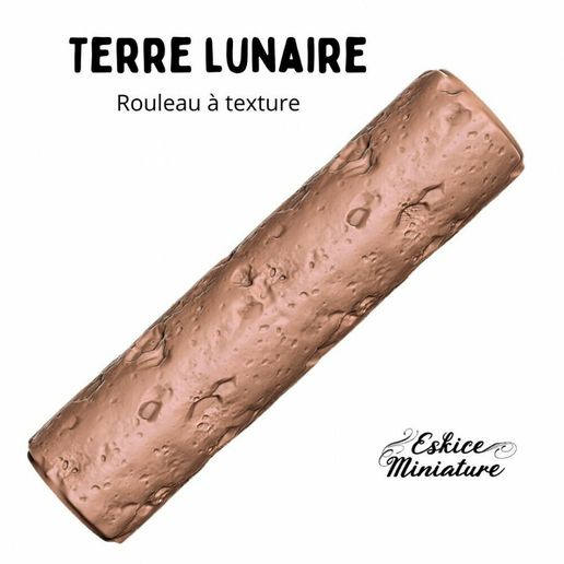 Файл STL Текстурный валик - Terre lunaire・Модель для загрузки и 3D ...