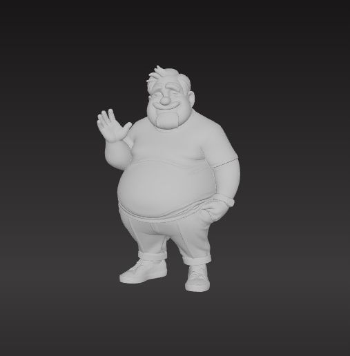STL file Fat Man 👨 ・3D printable design to download・Cults
