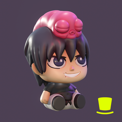 Download 2 3D models from Sitting Figure - Fan Art listed by OBUNAGA3D ...