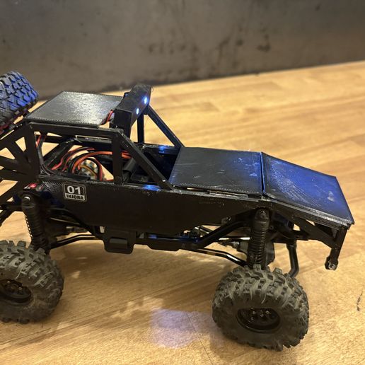 🚗 Trx4m Crawler Body・ STL File for 3D printing・Cults