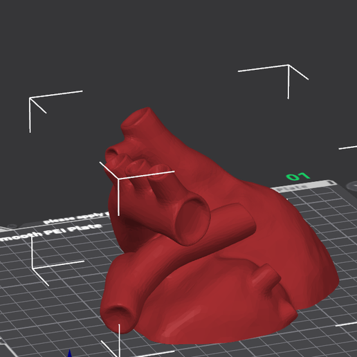 ️ Anatomical heart clutch with magnetic closure・ STL File for 3D ...