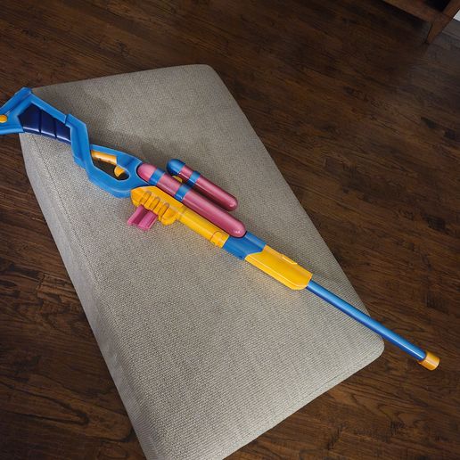 3D printer Pool Party Caitlyn Rifle 3D Print File Cosplay • made with ...