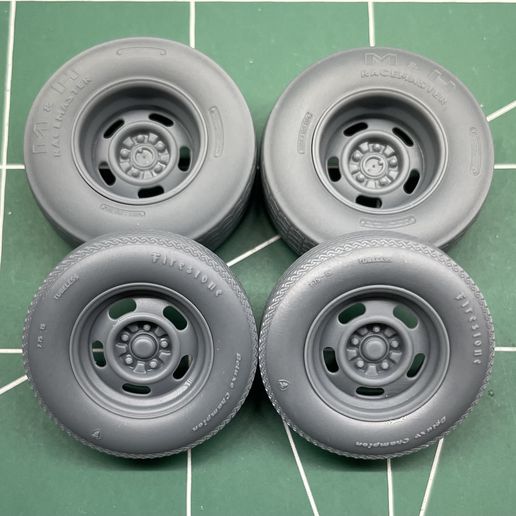 🚗 Chevy Rally Muscle Car Drag Set・ STL File for 3D printing・Cults